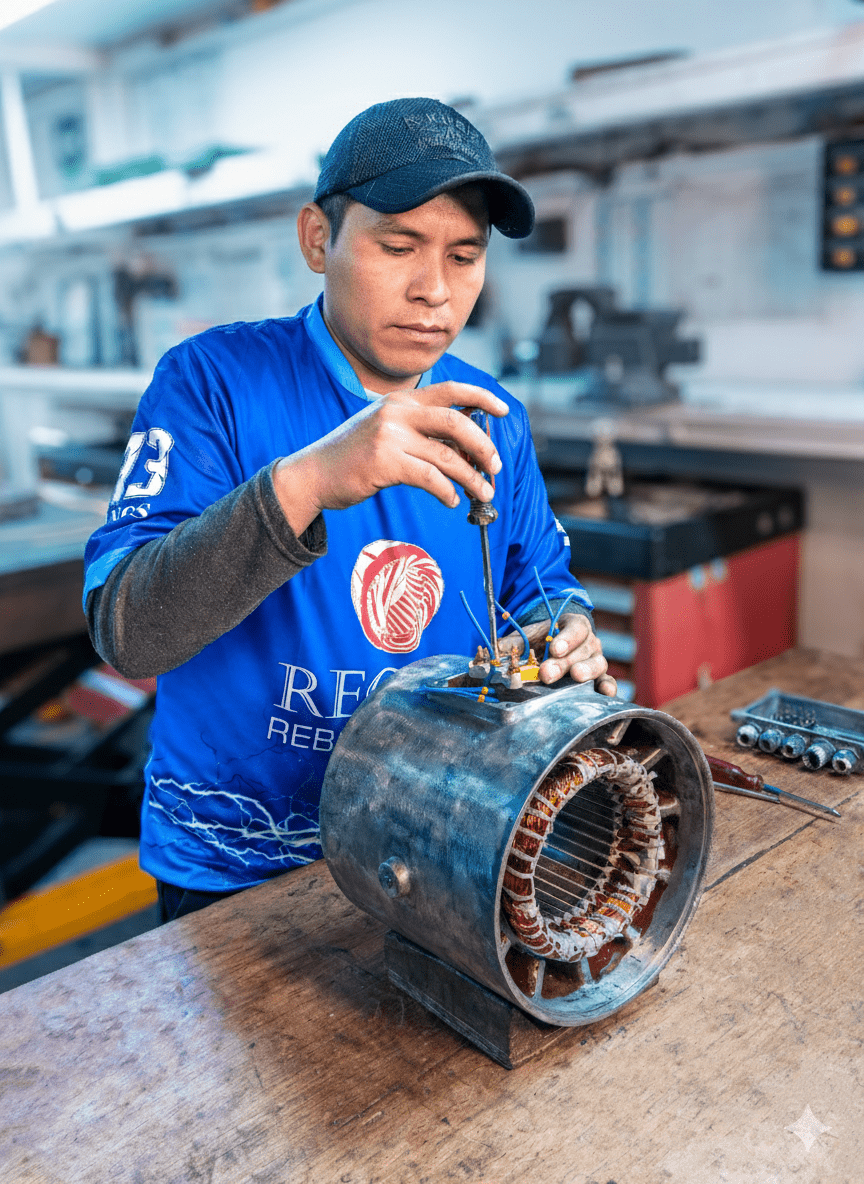 Nuestros Servicios de Rebobinados | REQUE PERU